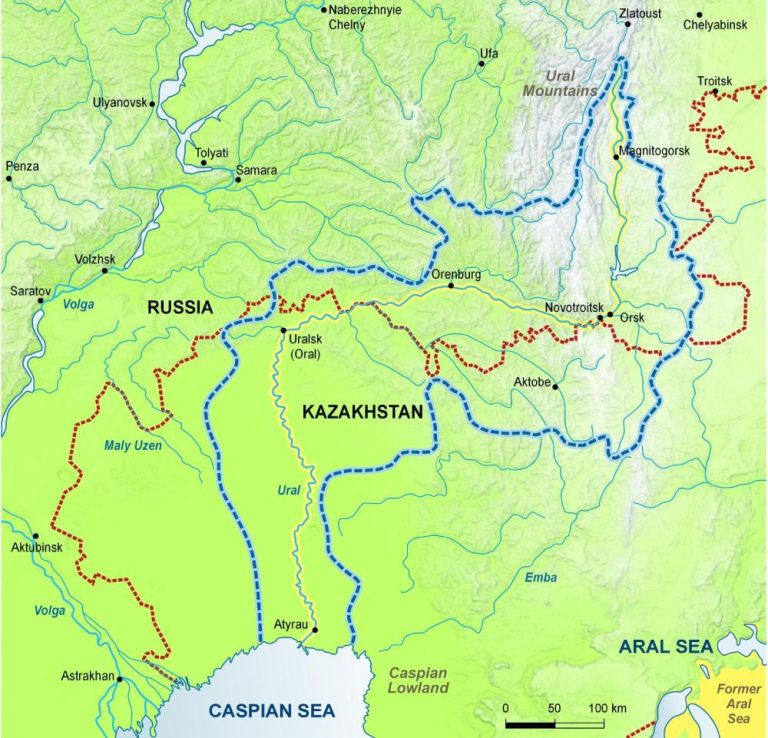 The Wild And Wonderful Rivers Of Kazakhstan: Sheer Vastness